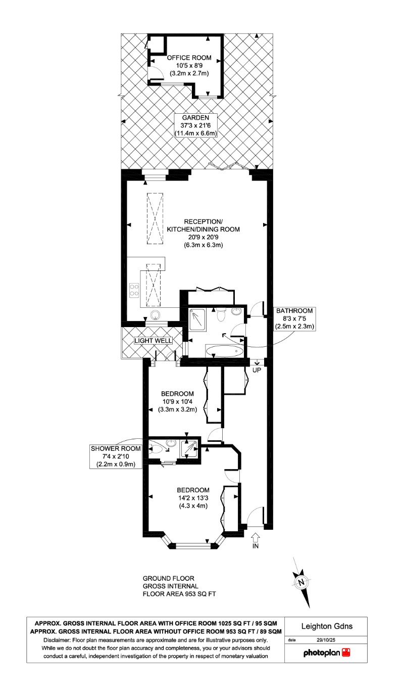2 bedroom property for sale in Leighton Gardens (GFF), London, NW10 ...