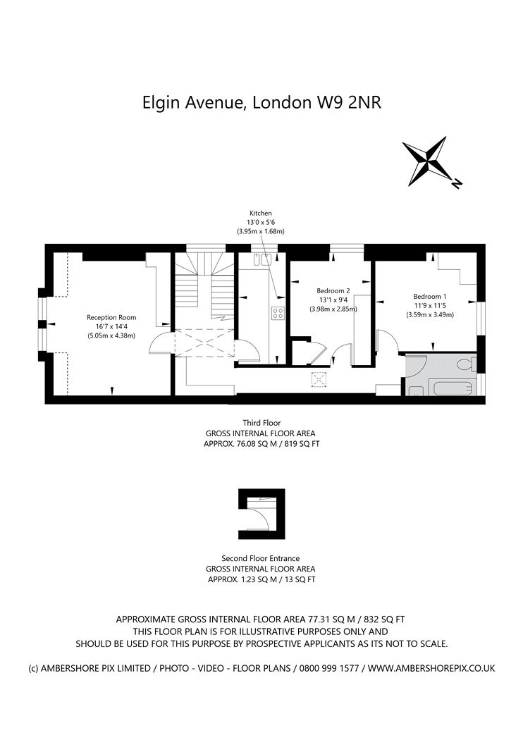 2 bedroom property for sale in Elgin Avenue, Maida Vale, London, W9 ...