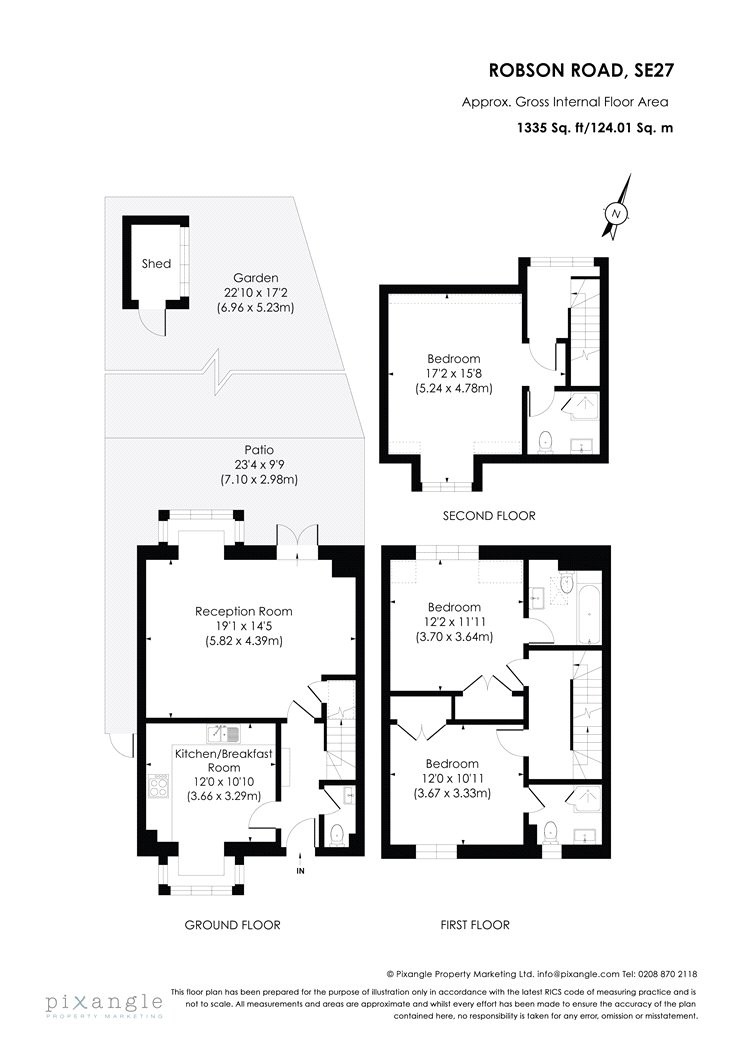 3 bedroom property for sale in Robson Road, West Norwood, London, SE27 ...