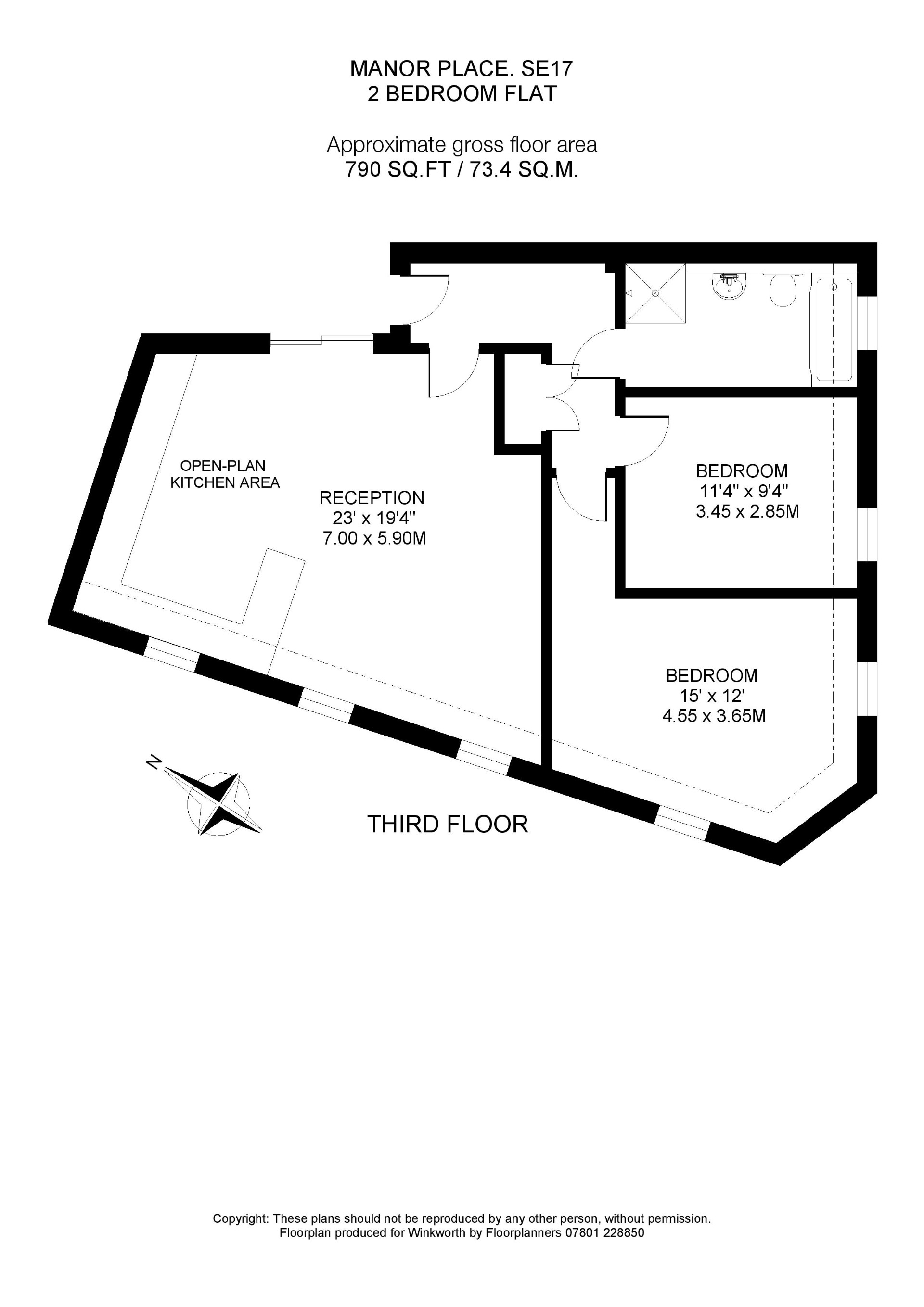 2 bedroom property for sale in Manor Place, London, SE17 (Ref KEN230129 ...