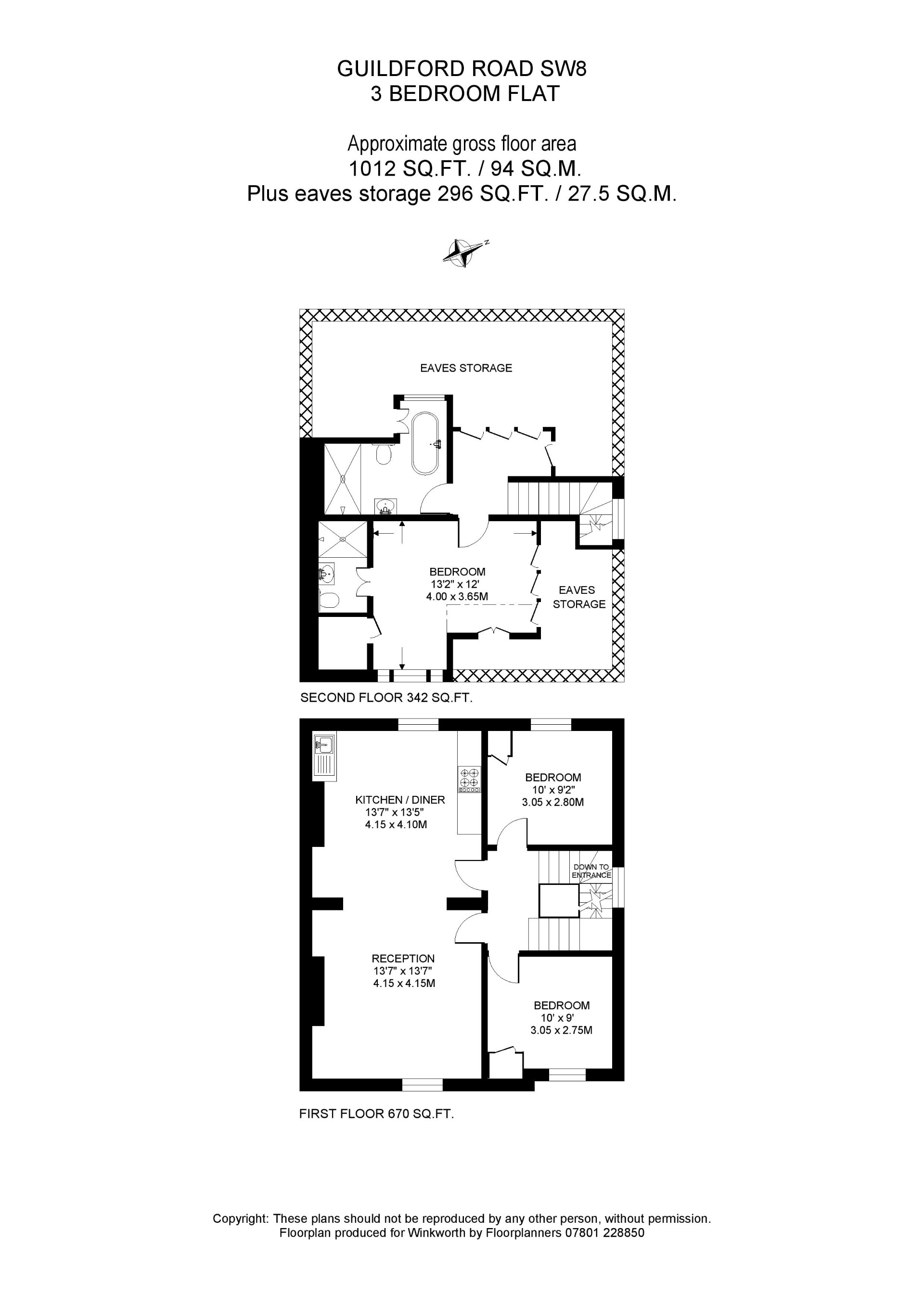 3 bedroom property for sale in Guildford Road, London, SW8 (Ref ...