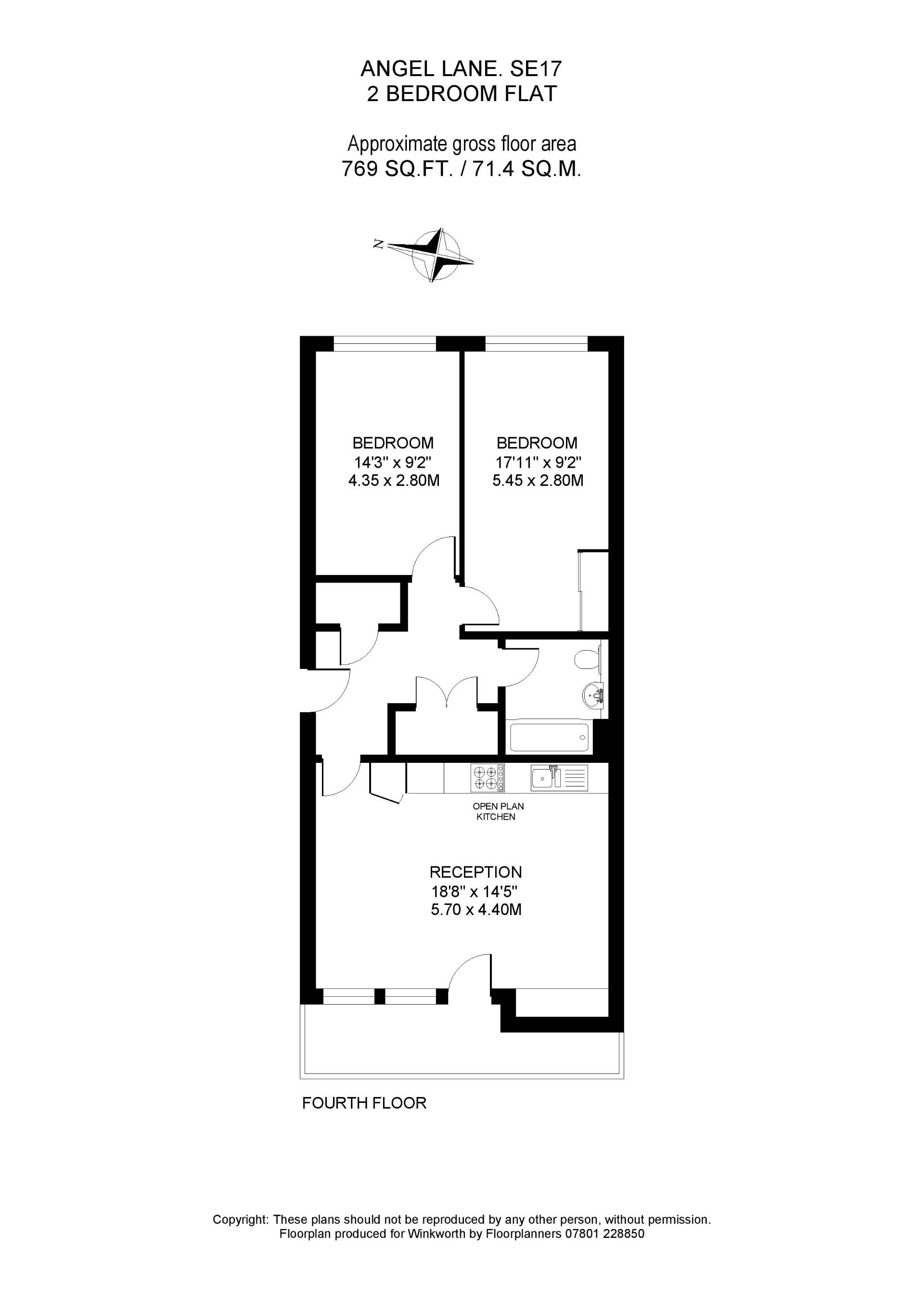 2 bedroom property for sale in Angel Lane, London, SE17 (Ref KEN230183 ...