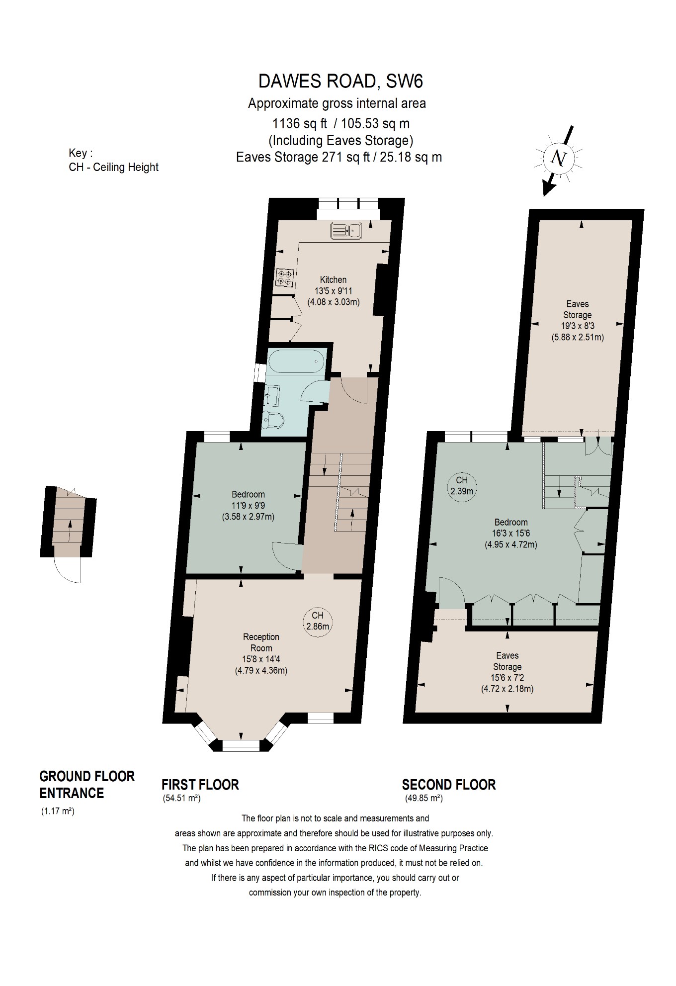 2 bedroom property for sale in Dawes Road, London, SW6 (Ref FUP230235 ...